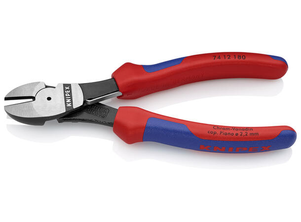 SIDEAVBITER KRAFT M/ RETURFJÆR 74 12 180 Med Fjær 180Mm Knipex - Fosen ...